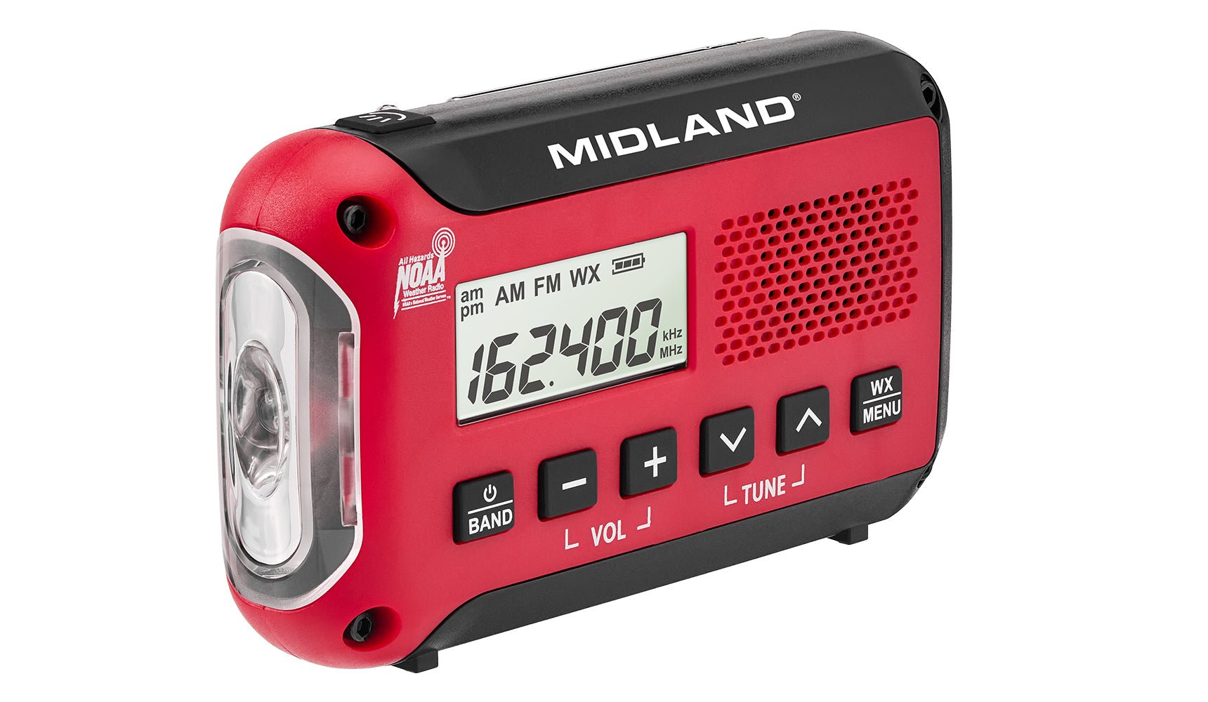 Midland ER10VP E+READY Battery Operated Weather Radio