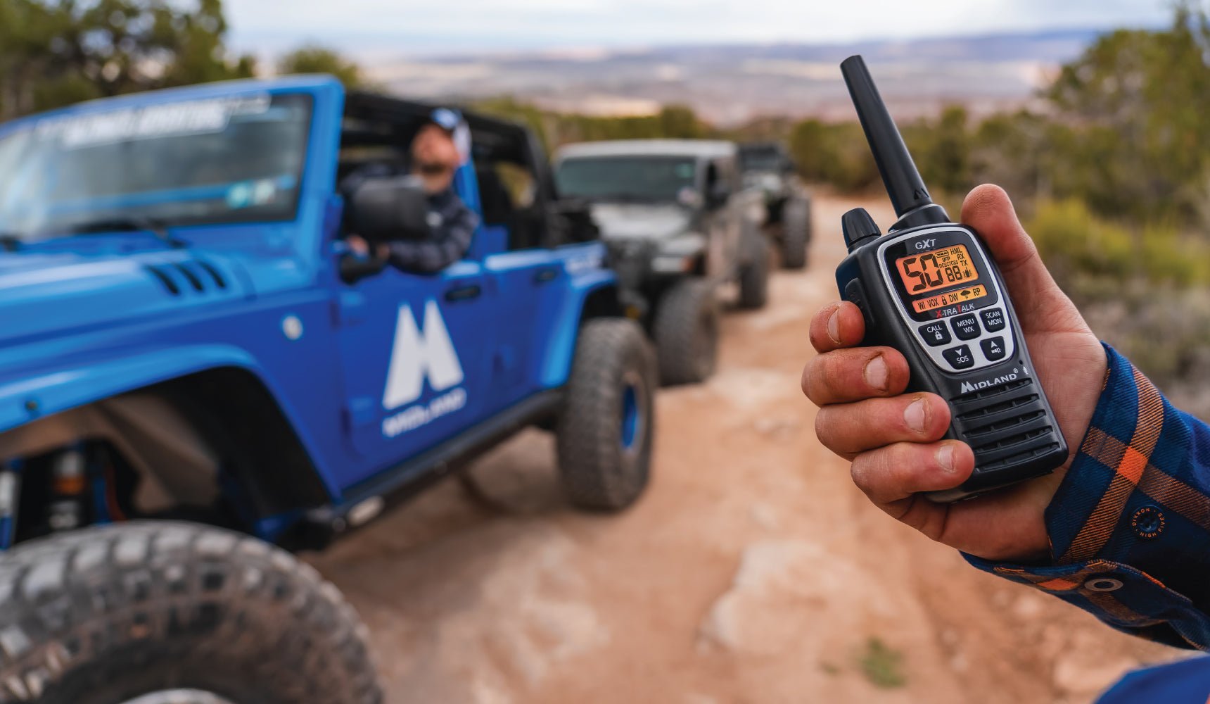 GXT3000 GMRS 8-Channel Radio Bundle (Two-Way) | Midland