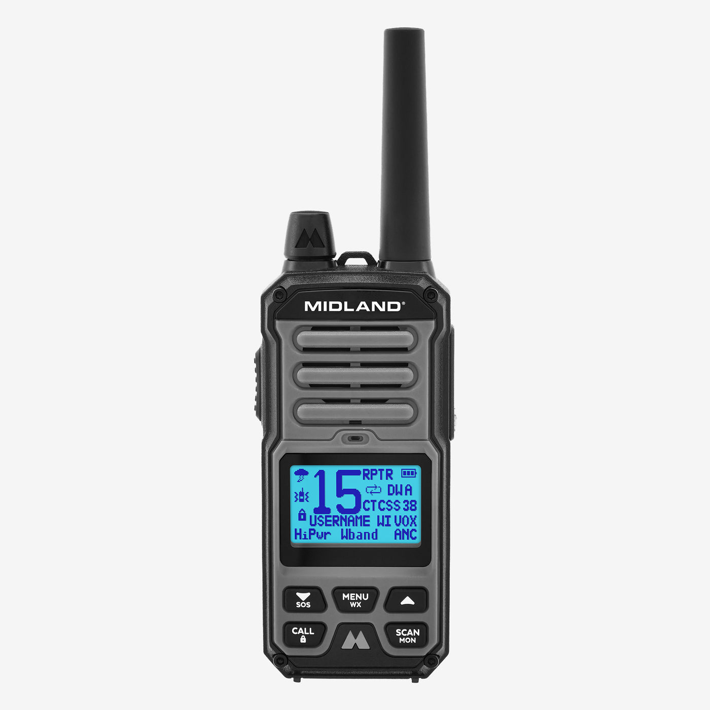 GXT67 5-Watt GMRS Radio | Midland Radio – MIDLAND