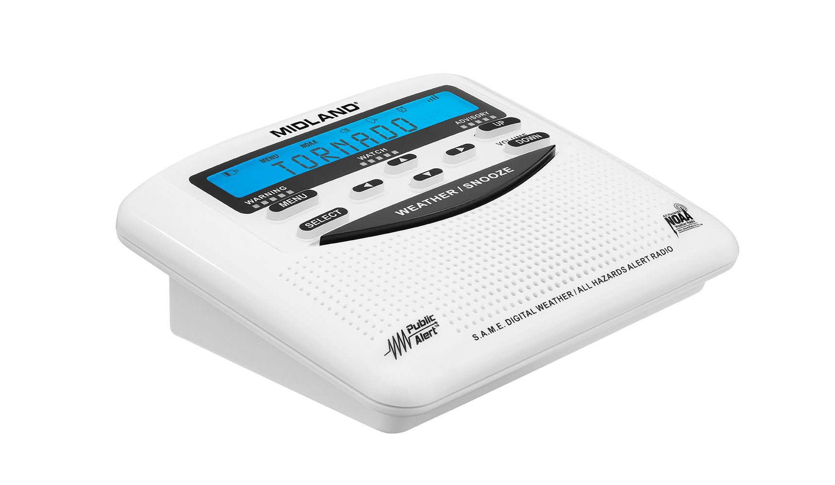 Midland Public Alert S.A.M.E. WR120 NOAA Weather Radio