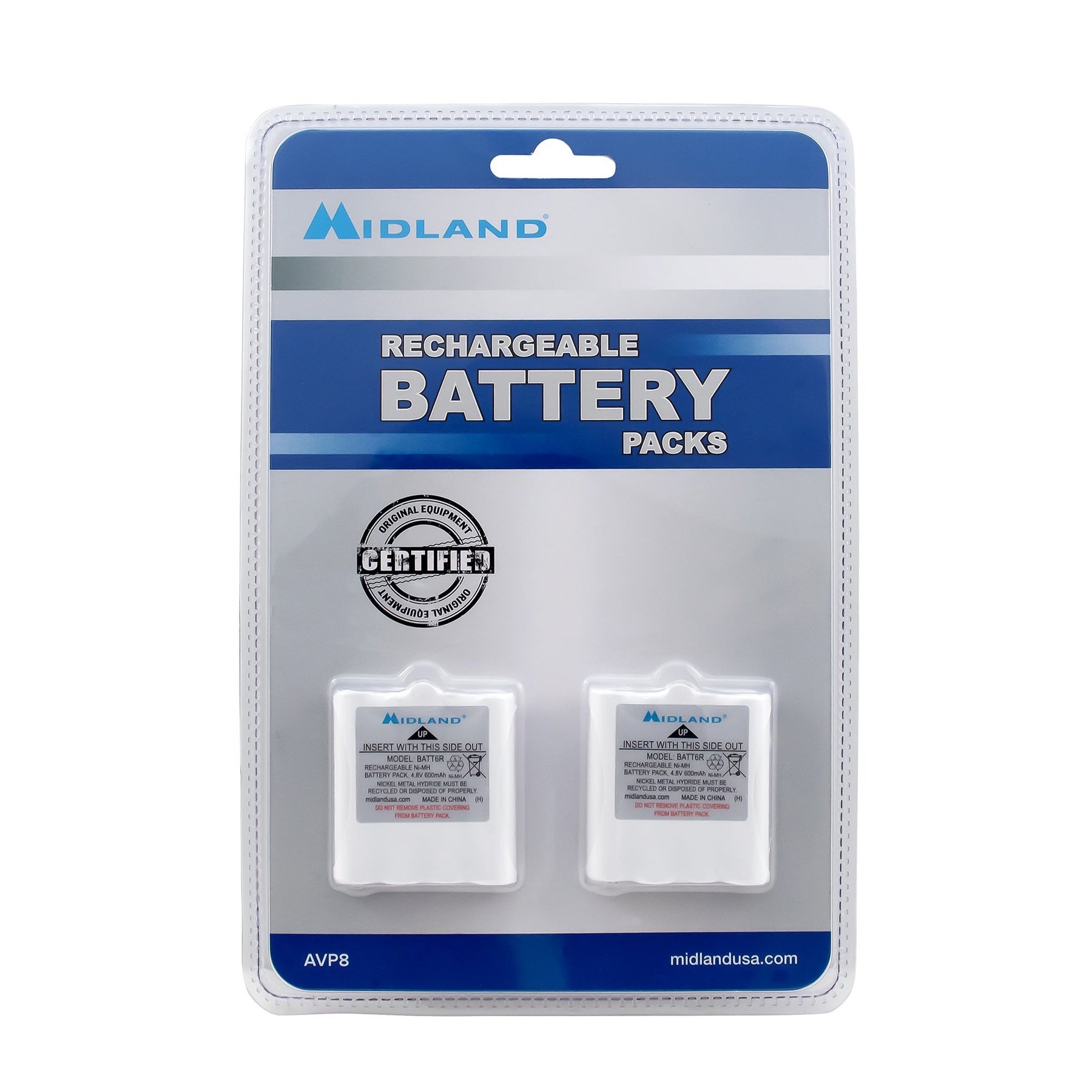 Midland Two-Way Portable Radio Batteries | Midland Radio