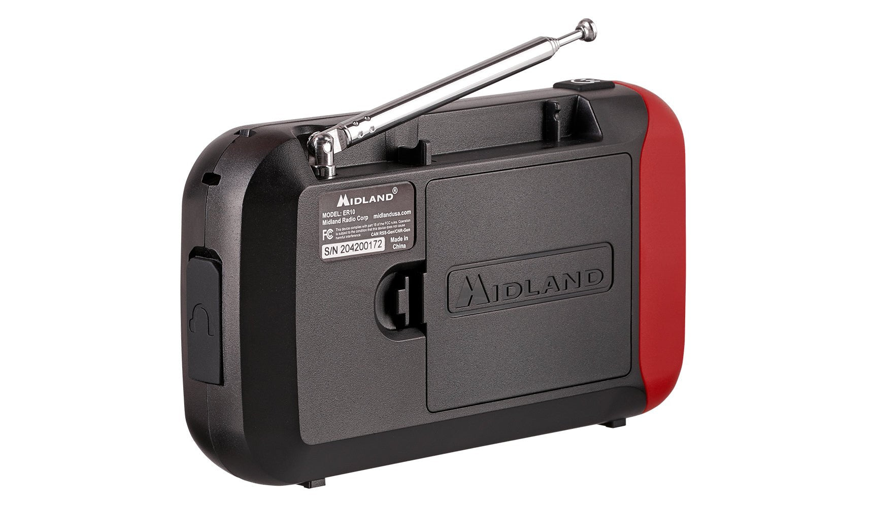 Midland ER10VP E+READY Battery Operated Weather Radio