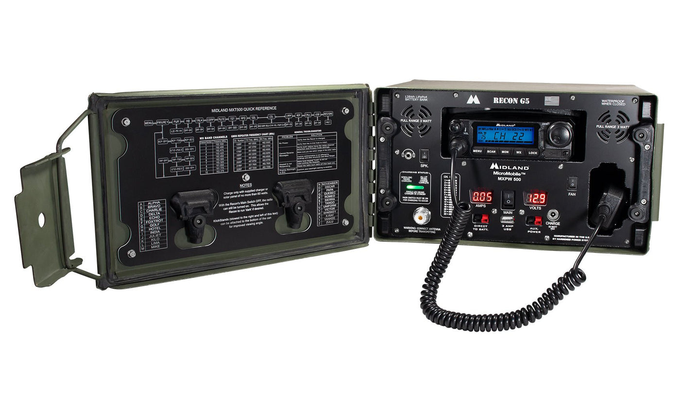 Midland GMRS Portable Mobile Radio Base Stations