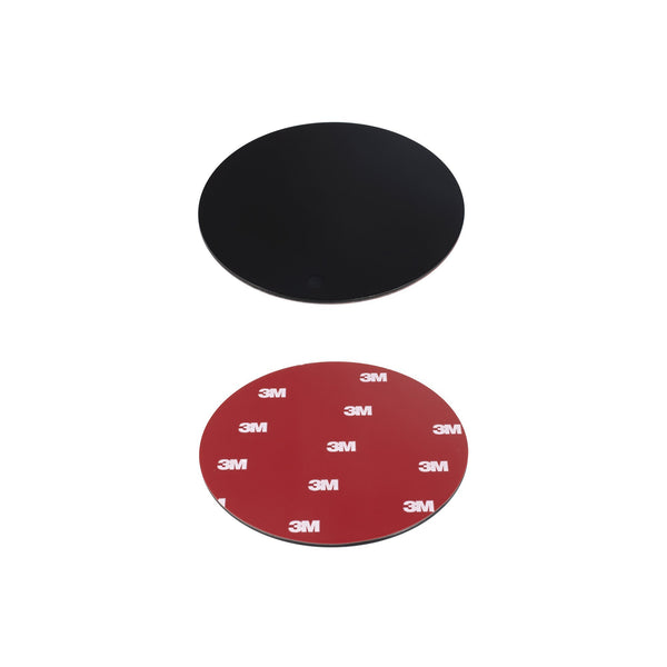 Adhesive-Backed Magnetic Antenna Mounting Metal Plate