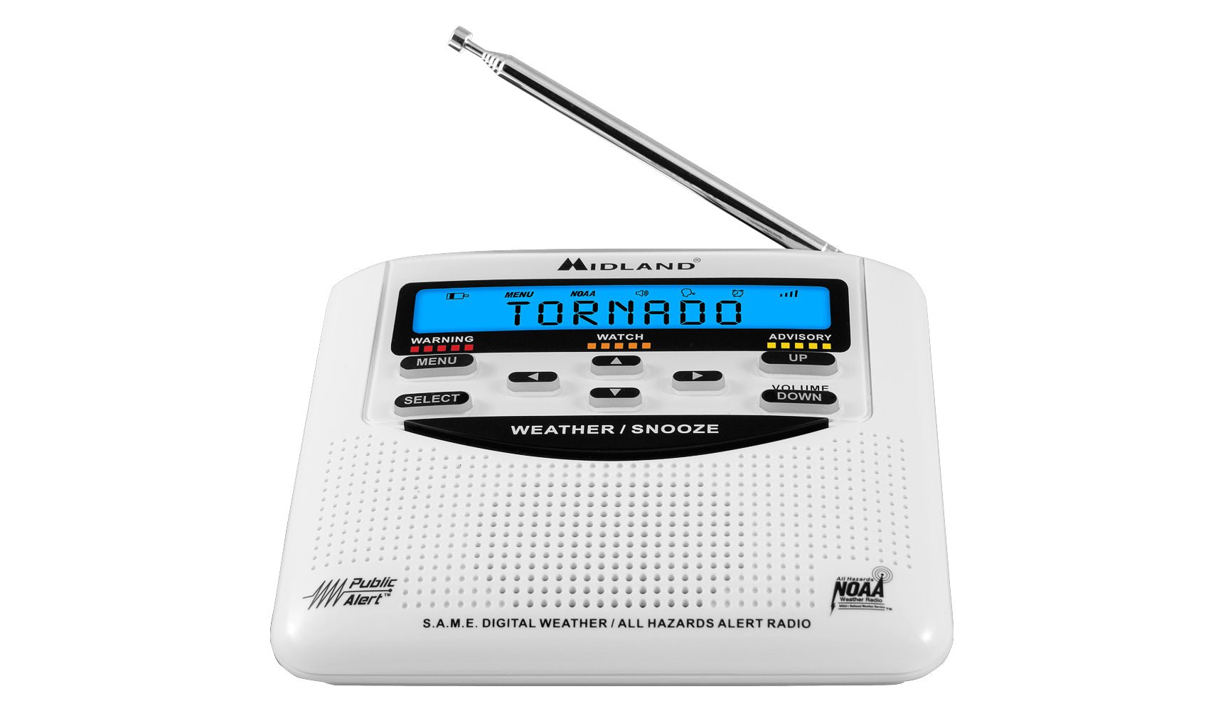 Midland Public Alert S.A.M.E. WR120 NOAA Weather Radio